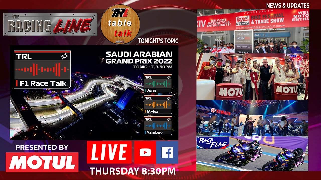 The Racing Line TABLE TALK LIVE! - The Racing Line TV