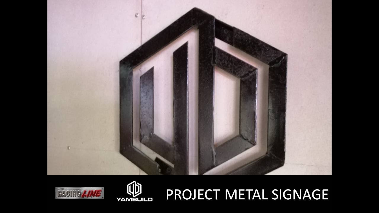 Project Metal Signage | YAMBUILD | The Racing Line GEAR - The Racing ...