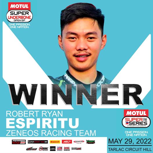 Congratulations! RR Espiritu of Zeneos Racing Team! Motul Super Series ...