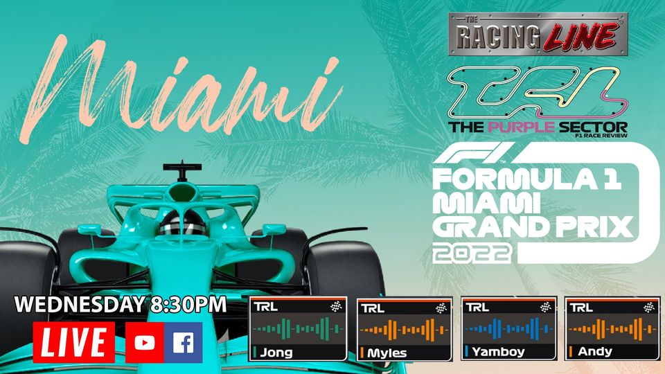 The Racing Line's The PURPLE SECTOR F1 Race Review Tonight at 8:30pm ...