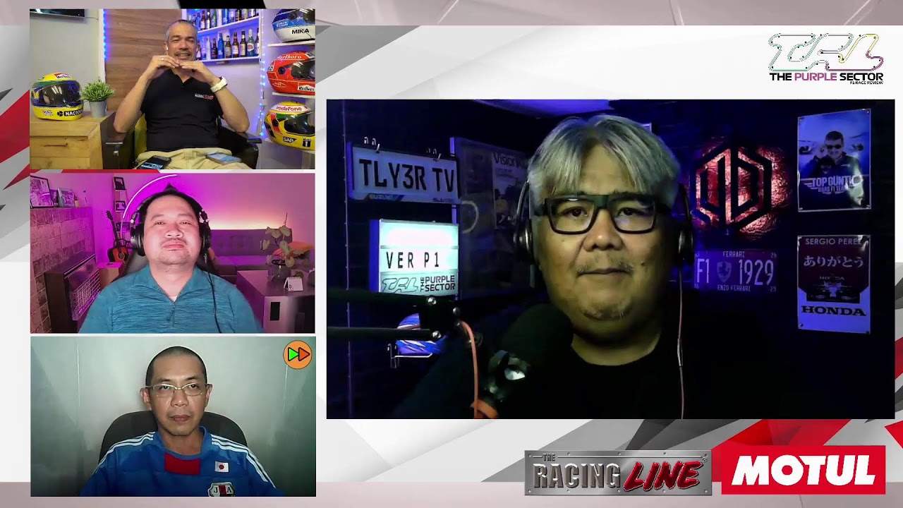 The Racing Line's The Purple Sector Live F1 Race Talk - The Racing Line TV