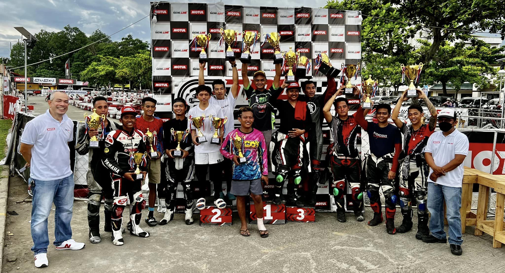 Winners of our MOTUL RUGP Sprint Race Series Rd3 and the men and women ...