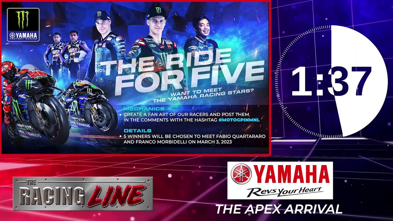 Yamaha The APEX ARRIVAL Live! Special TRL Feature - The Racing Line TV