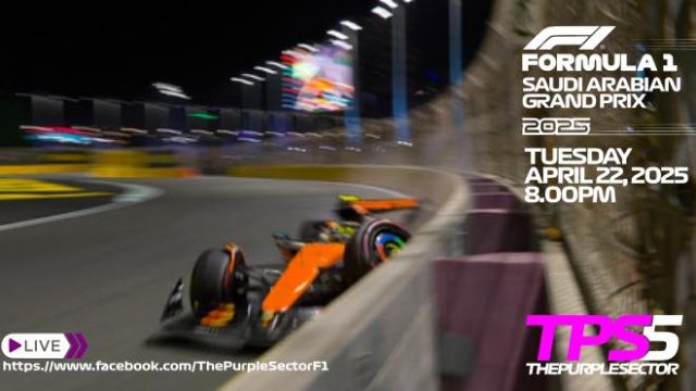 THE PURPLE SECTOR F1 Saudi Arabian Grand Prix Race Talk 8:00pm Tonight ...