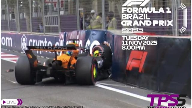 We are back Tonight! The Purple Sector F1 Race Talk Live! Brazil Grand ...