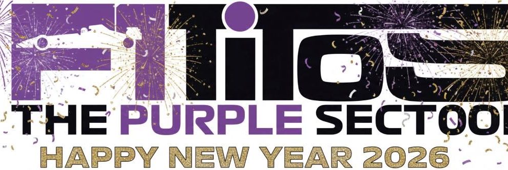 Lights out and away we go... into 2026! Happy New Year from The Purple ...